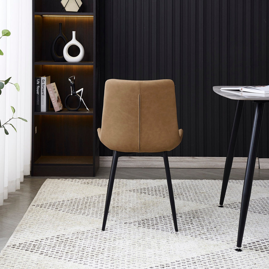 Apollo Dining Chairs - Beige (4pce)