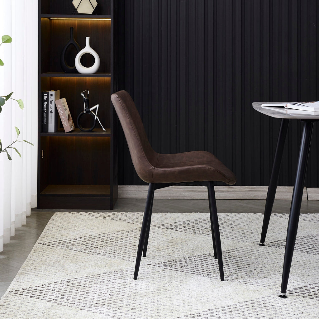 Apollo Dining Chairs - Brown (4pce)