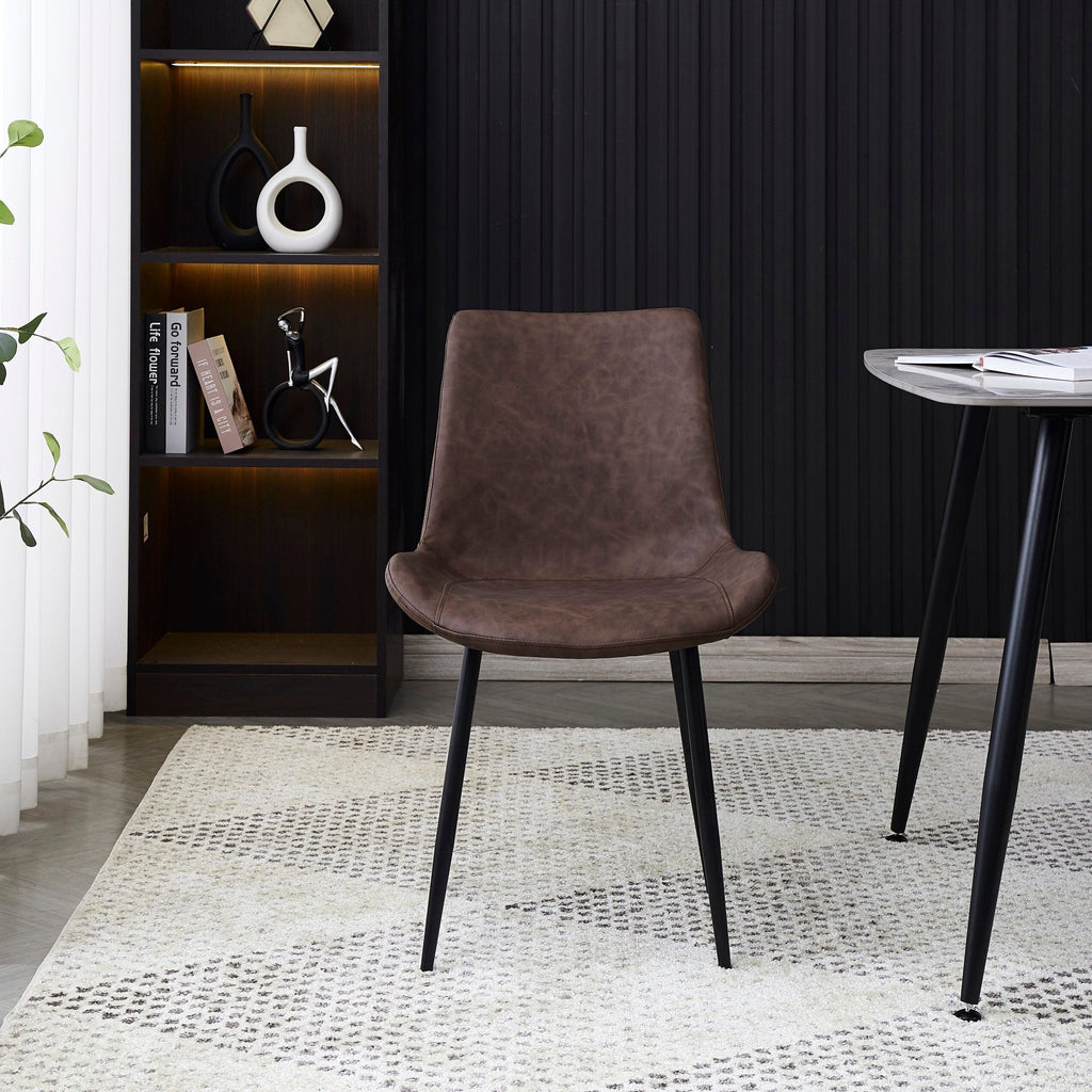 Apollo Dining Chairs - Brown (4pce)