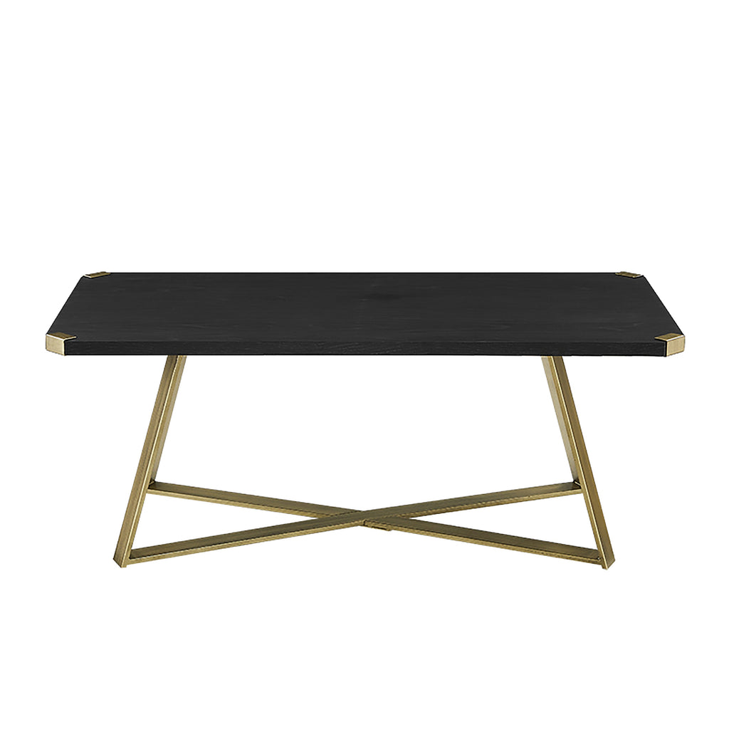 CAPRI Coffee Table - Black and Gold